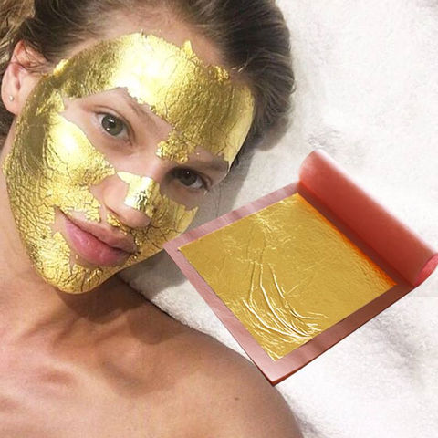 China Leaf Anti Wrinkle Facial Face SPA Mask 24 Carat Facial 20 Sheets ...