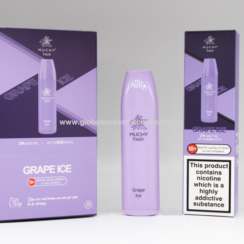 China Top quality grape flavor disposable vape 2.0ml popular in UK EU ...