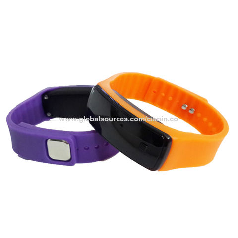 China LED watch with calendar and time display made of PC case and ...