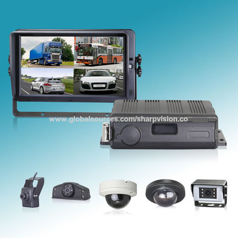 China Mobile DVR System 5CH 1080P with IP Camera for Buses, supports ...