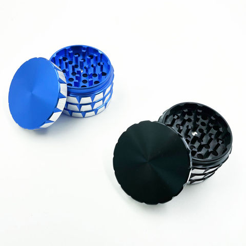 China Wholesale Zinc Alloy Smoke Grinder 4-Layer 63mm Herb Grinder Weed ...