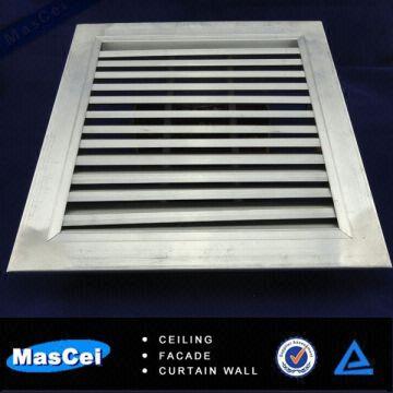 Aluminum Air Louver Ceiling Diffusers Air Diffuser | Global Sources