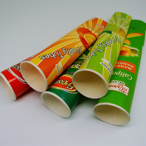 China Food Grade Paperboard Paper Tube for Frozen Yogurt / Cold Stone ...