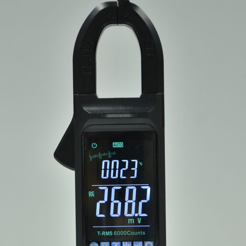 China Smart digital clamp meter , Clamp Meter With 6000 Counts, color ...