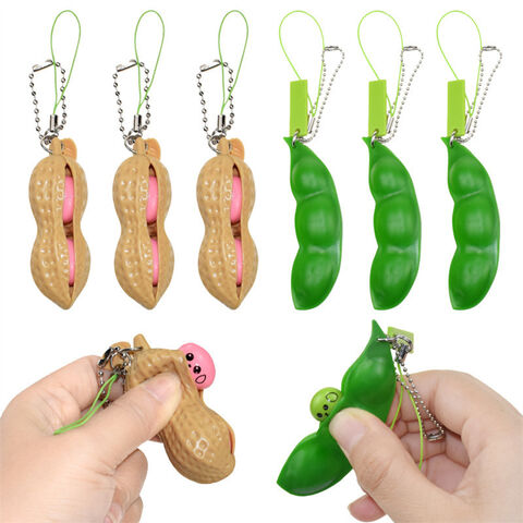 China Fidget Bean Toy Funny Facial Expression Anxiety Relief Toy Fidget ...