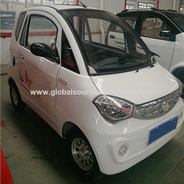 China Low speed electric car, 3 passengers, left and right hand-drive ...