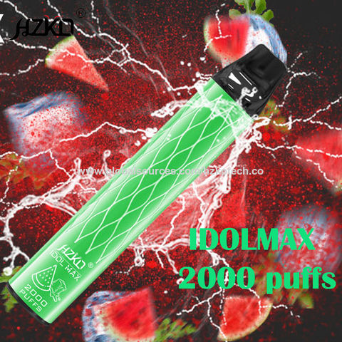 China Australia Popular Disposable Vape HZKO IDOL MAX 2000puffs ...