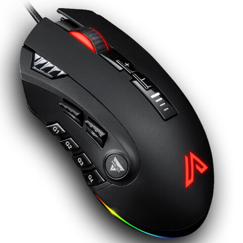 China 12D MMO gaming mouse with fire buttons & G1,G2,G3,G4 keys on ...