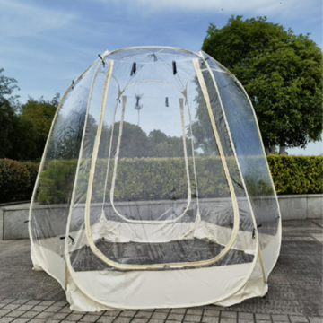 China Camping Outdoor garden hotel restaurant transparent PVC Pop Up ...