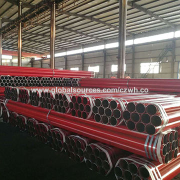China Fire Sprinkler Pipe/Mild Steel ERW Steel Pipe/Tube with Grooved ...