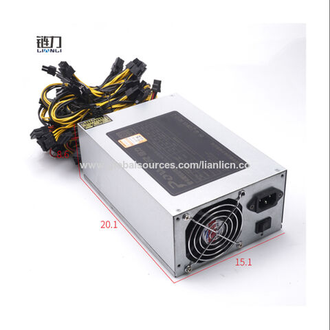 China ATX 2000w computer power supply mining rig power supply atx psu ...