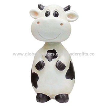 China High-Quality Cute Polyresin Farmhouse Cow Bobble Head for Home ...