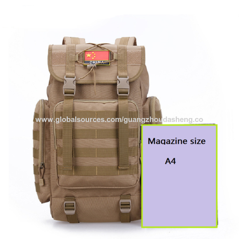 China Outdoor military backpack Tactical MOLLE Camping hiking Backpack ...