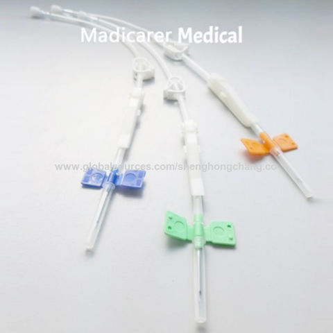 China 15g/16g/17g fistula needle disposable Safety A.V Fistula Needle ...
