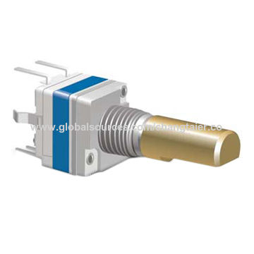 China 9mm Metal Shaft Encoder, Suitable for Car Amplifiers and Walkie ...
