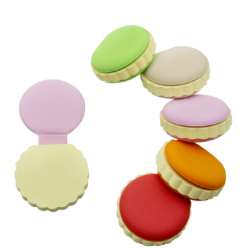 China Customized logo macaron cookie shape adhesive sticky note with PU ...
