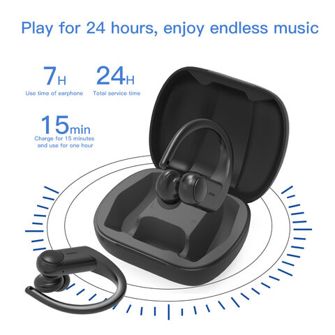China 7 hrs working time IPX5 Waterproof Bluetooth 5.1 Hifi Stereo ...