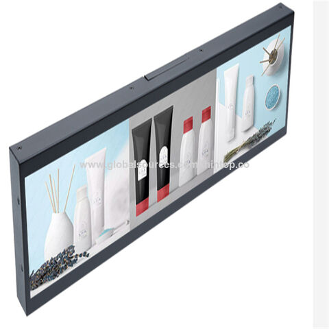 China Shelf advertising display / shelf edge lcd / shelf lcd screen on ...
