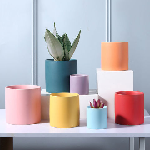 China Flower Pot with 4 Sizes, Indoor Outdoor and Garden Modern ...