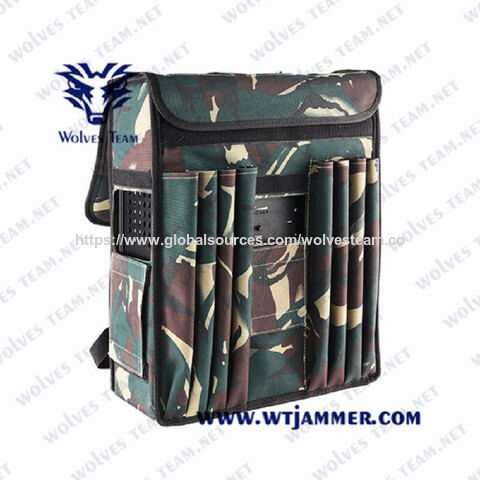 China VIP Protection Backpack Jammer 200M High Power GPS WIFI Cell ...