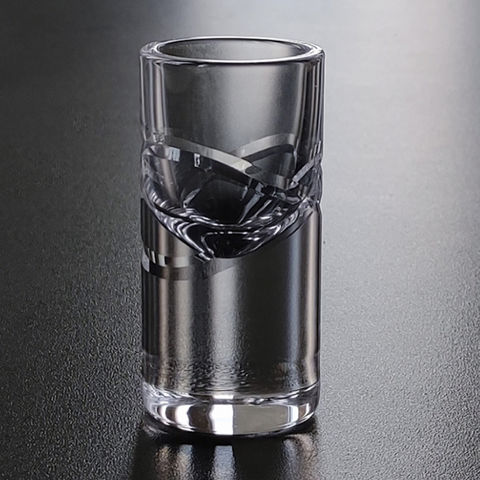 China Hand Blown Crystal - Thick Weighted Bottom Rocks Glasses ...