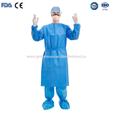 China Disposable surgical clothing operating coat garment insulating ...