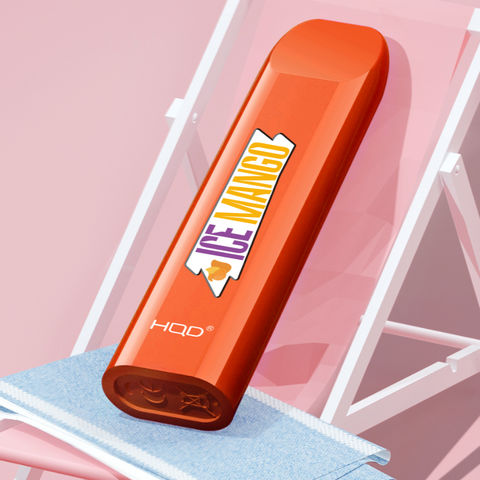 China Factory price HQD 300 puffs cuvie 1.25 ml liquid capacity 300 mah ...