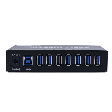 Sipolar 7-port USB 3.0 Hubs with Aluminum Alloy USB Port Replicator for ...