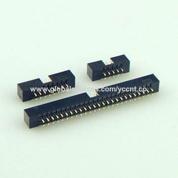 China 2.0mm Box header, Double Rows,Straight type on Global Sources,2 ...