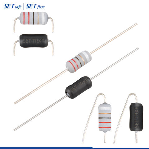 China TRXF1 (Axial Type) 0.27 ~ 800 Ω fusible wirewound resistor Power ...