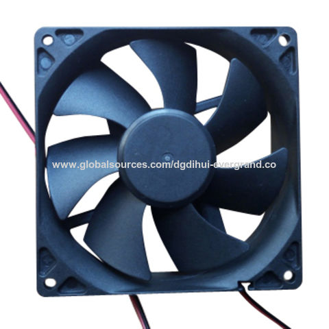 China 92mm,92x92x25mm,12v,24V small DC brushless computer, CPU, axial ,fan, 5V, ED9225S12H-2 ...