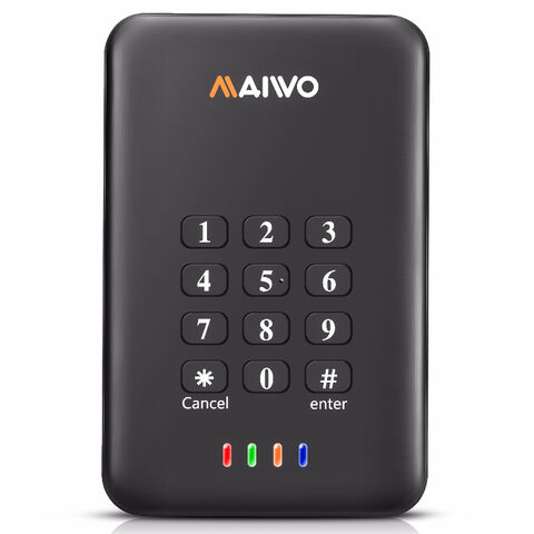 China K2533 Keypad security USB3.0 to SATA HDD Enclosure on Global Sources