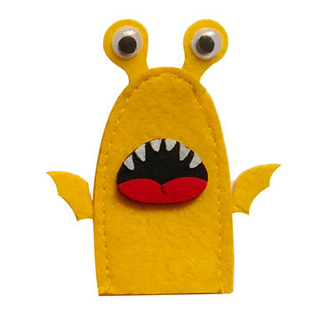 DIY felt material alien finger puppets toy | Global Sources