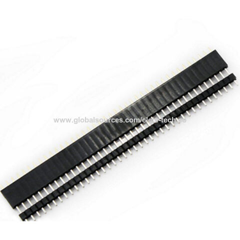 China 2.54mm Breakaway PCB 40 Pin Male Female Header Connector Arduino ...