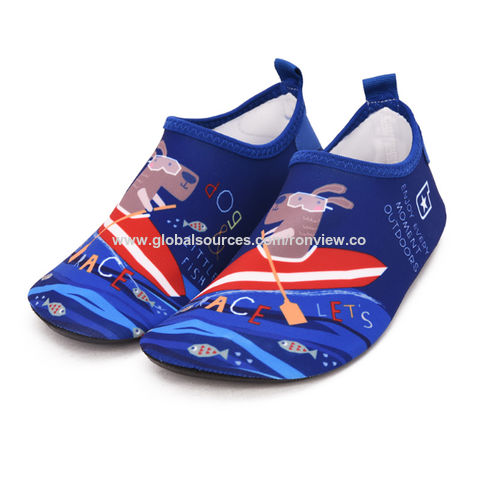China Cute Printing Classic Simulation Water Shoes Five-toe Beach Aqua ...