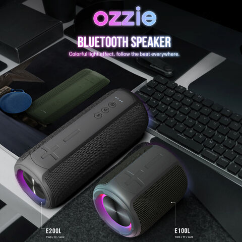 China Ozzie E100 Bluetooth Speakers Premium Stereo Portable Wireless Speaker with Patented ...