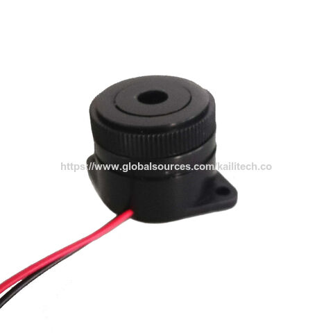 China KD 29.5mm*24.5mm audio chime buzzer Piezo 85dB min. @12VDC Panel ...