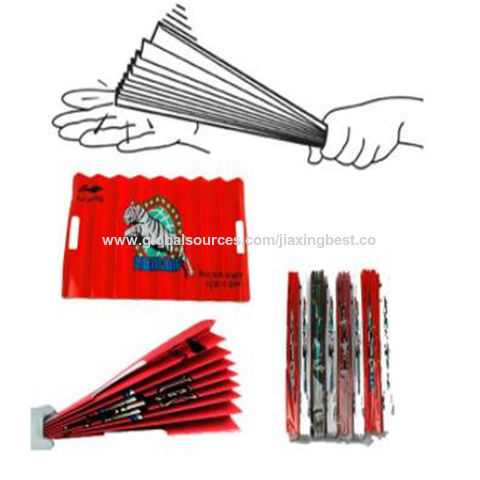 China Promotion paper banner cheerful cardboard hand fan clapper on ...