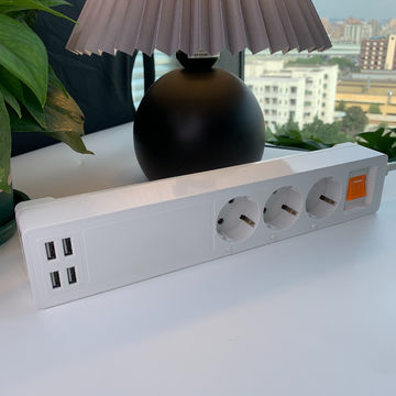 China Smart wifi power strip 100-240V pc double protection UK EU Multi ...