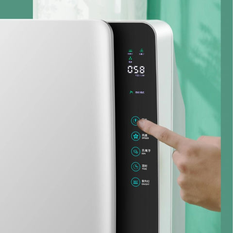 China Air purifier home 3 filters remote control floor stand air ...
