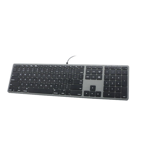 China Full-size 110-key aluminum black-key Bluetooth wired light gray ...