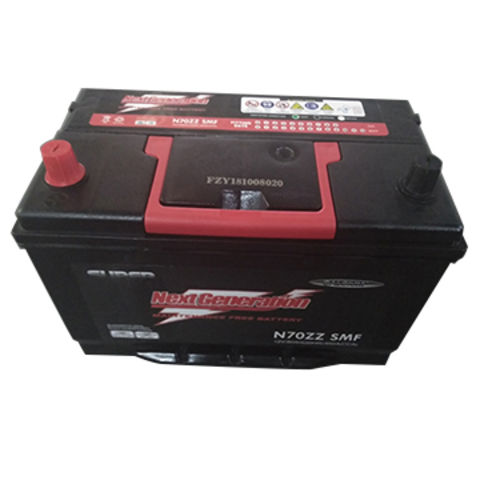 China N70ZZMF 12V/80Ah Lead-acid Starting Maintenance-free Car Battery ...