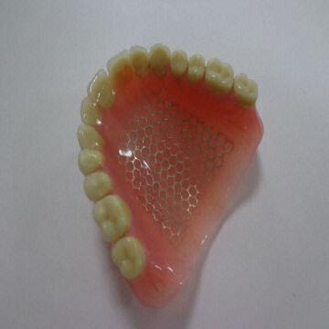 Dental Lab Supply Metal Mesh Partial Acrylic Denture | Global Sources