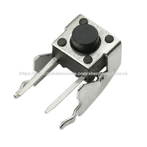 China Right angle tact switch 6x6 tact switch momentary push button ...