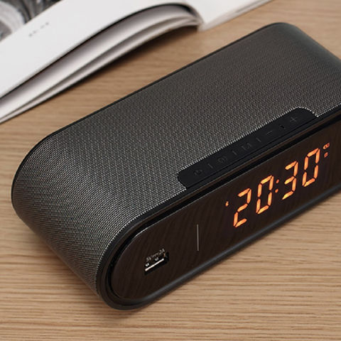 China Gsou H4 Clock radio speaker with LED screen clock display and ...
