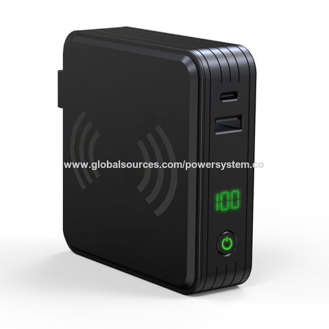 China PD power bank with Built-in Wireless Charging and AC input on ...
