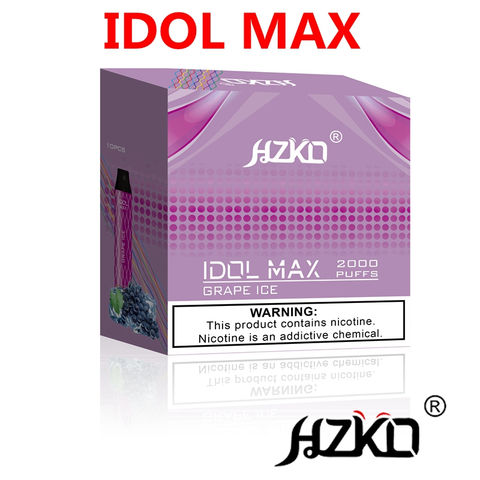 China Original 20 Kinds of Flavor Idol Max 2000 Puffs Disposable Vape ...