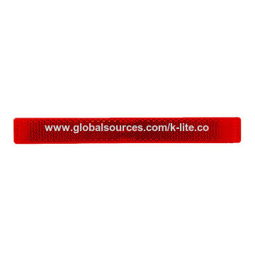 China Factory price E-mark safety reflective rectangle plastic ...