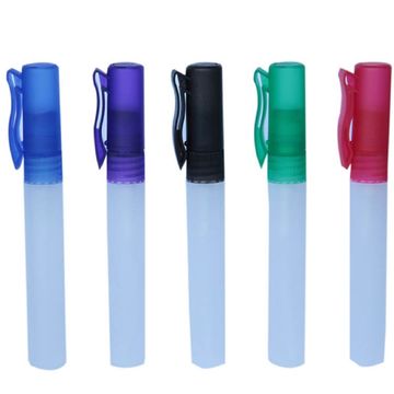 China Customized volume pocket pen shape plastic refillable spray ...