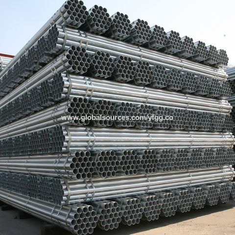 China Green house using BS1139 hot dipped galvanized steel band pipe BS ...